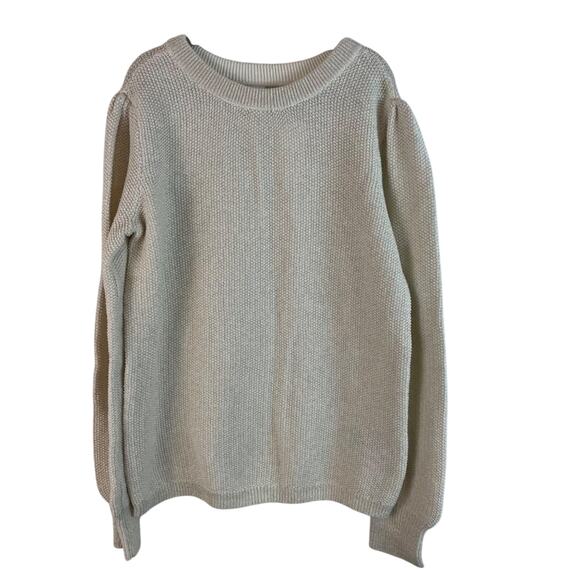 GAP | Shirts & Tops | Gap Kids Seed Stitch Knit Sweater In Ivory Frost ...